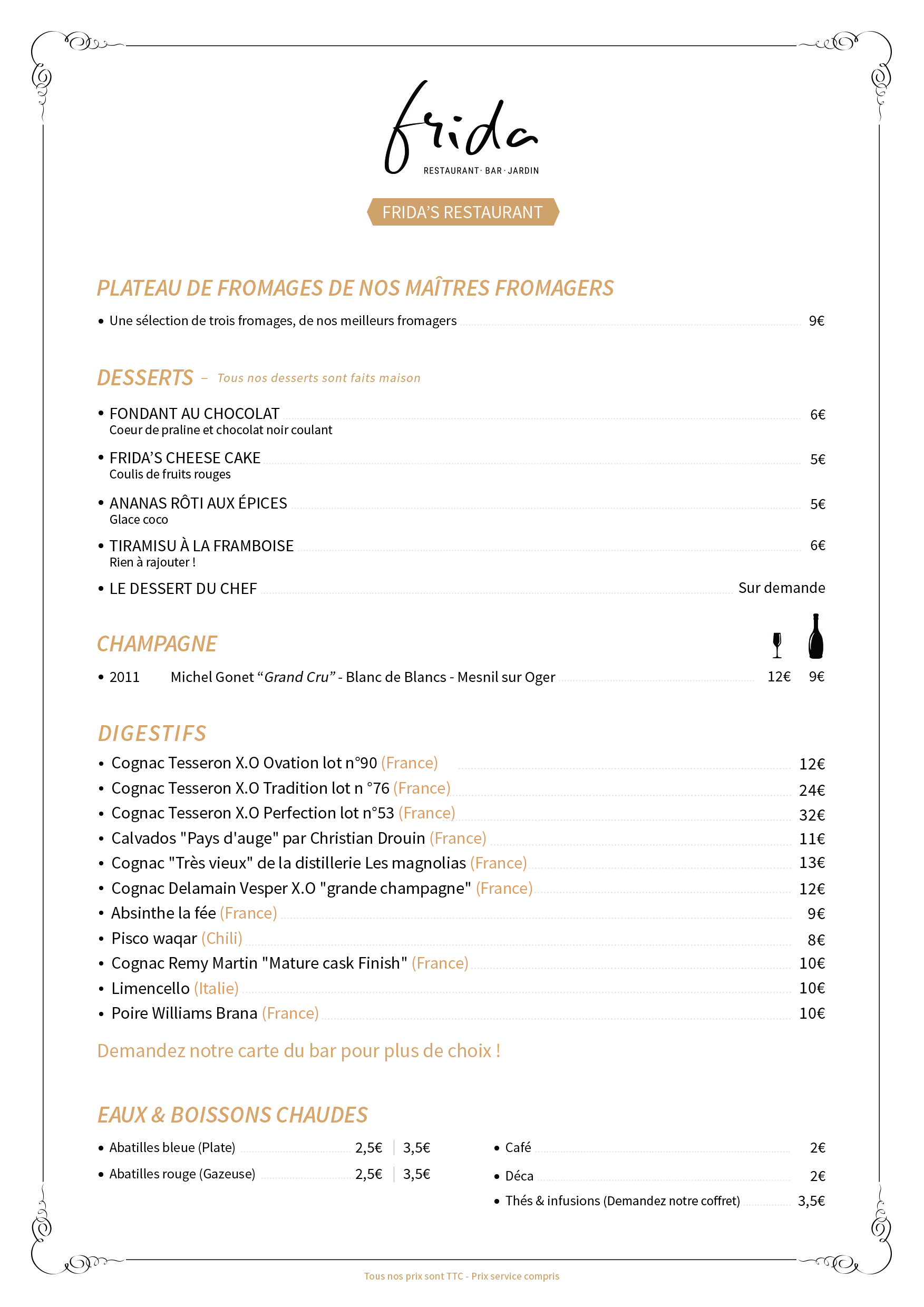 Restaurant Frida - Bordeaux